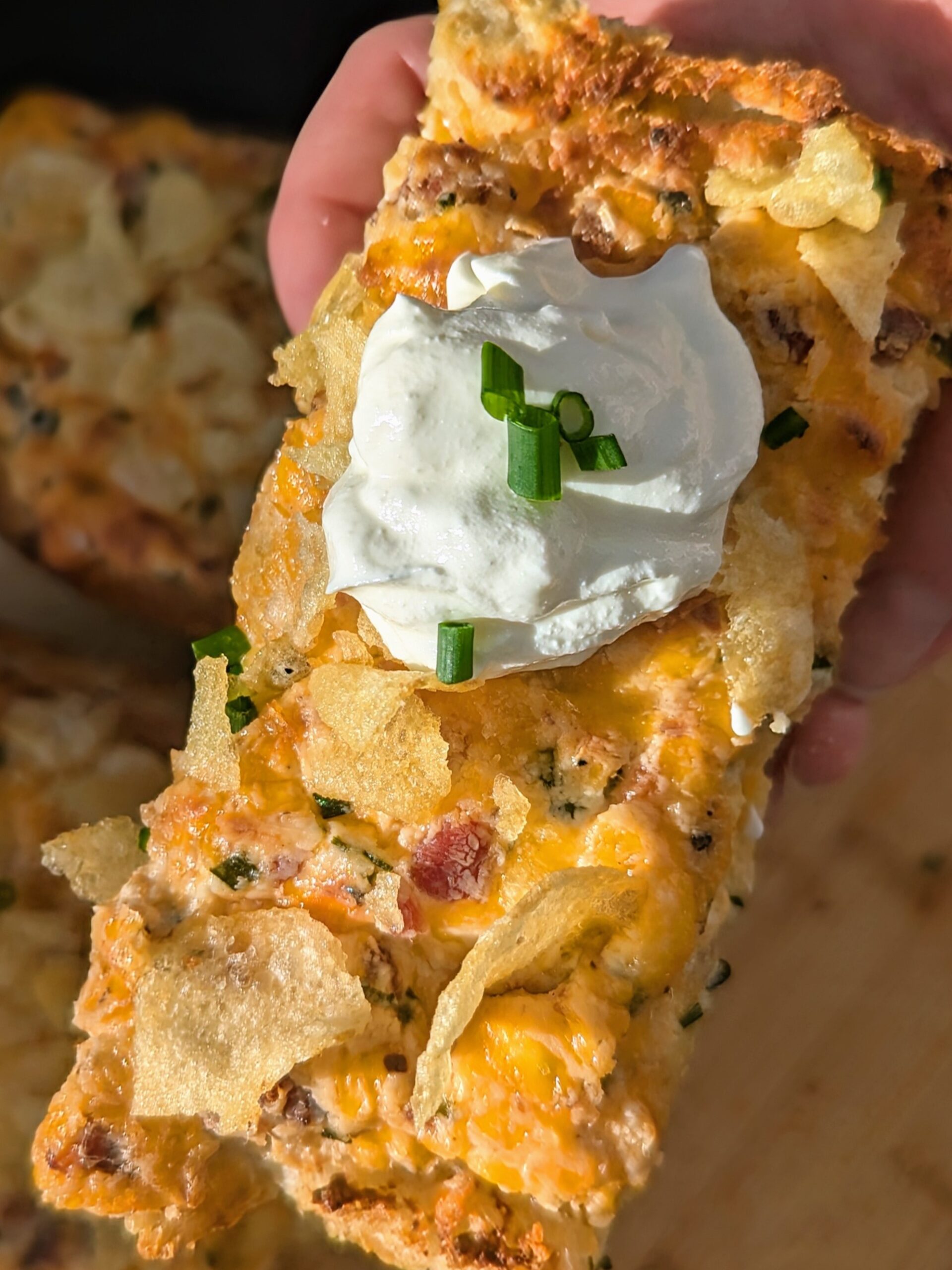Loaded Baked Potato Bread - Cooking with Conks